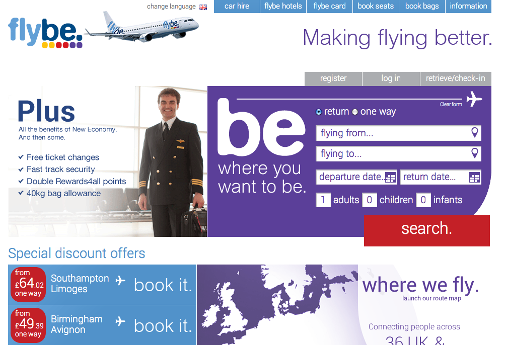 TheDesignAir –Flybe Making Flying Better