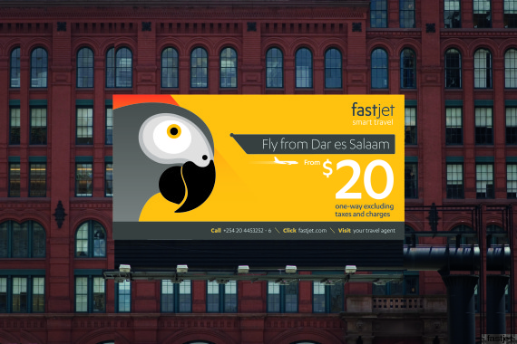 TheDesignAir –Nothing Grey About Fast Jet’s Brand