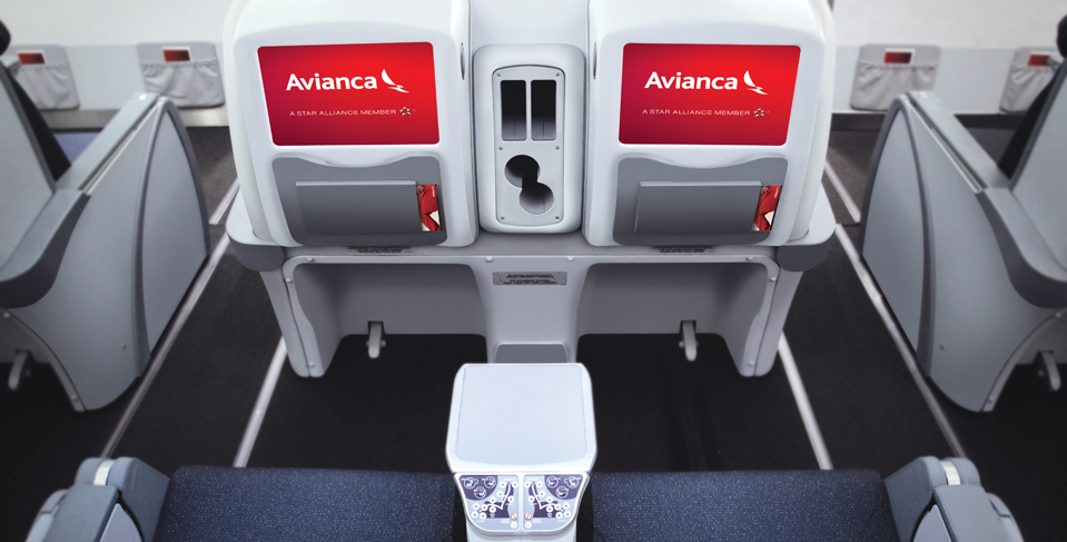 Avianca Airbus A330 Interior