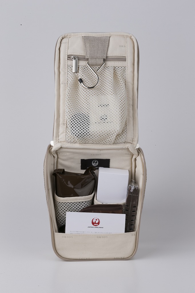 TheDesignAir –Loewe Tie In With JAL To Create New Amenity Kits