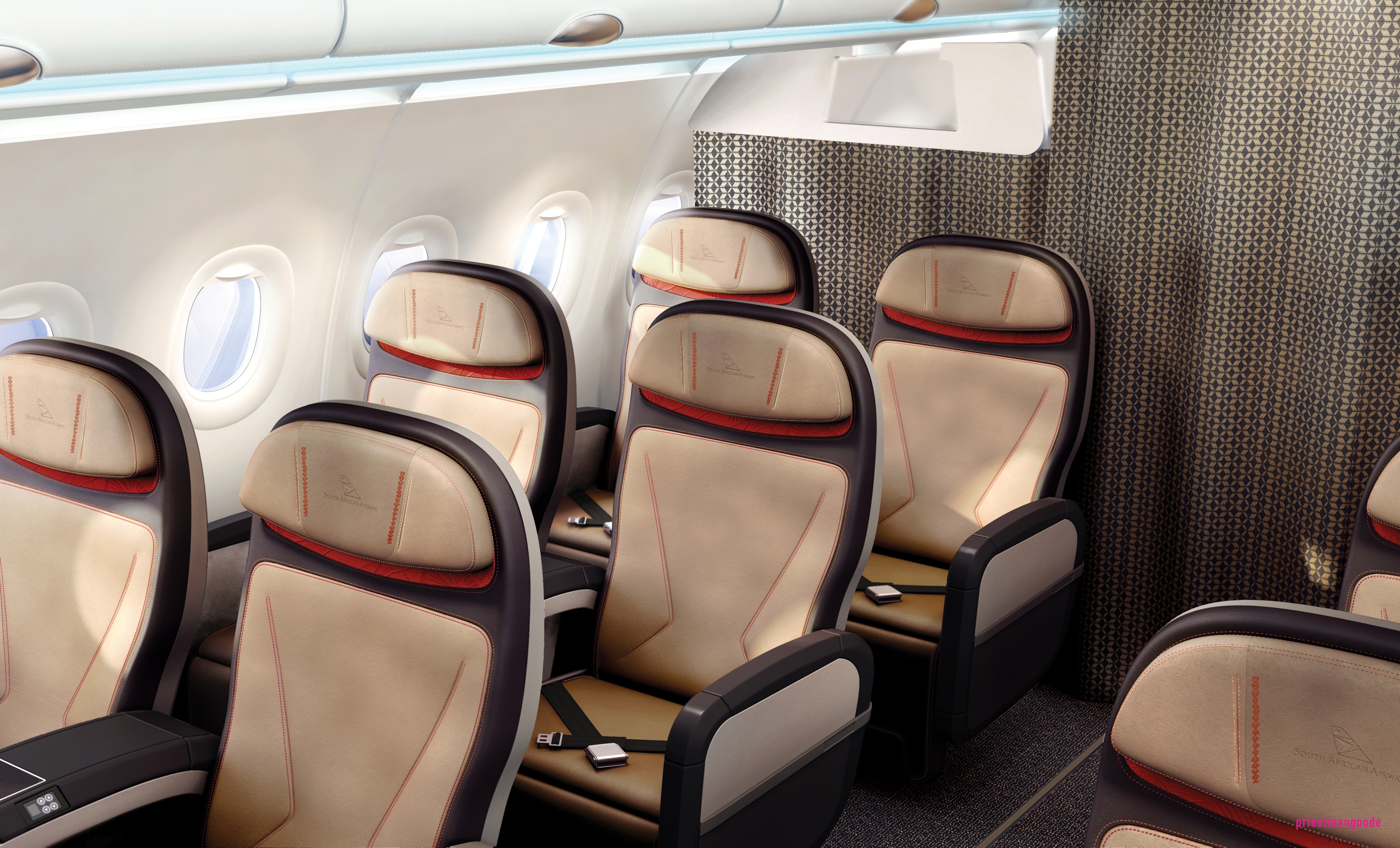 TheDesignAir –South African Airways Reveal New Short Haul Interiors