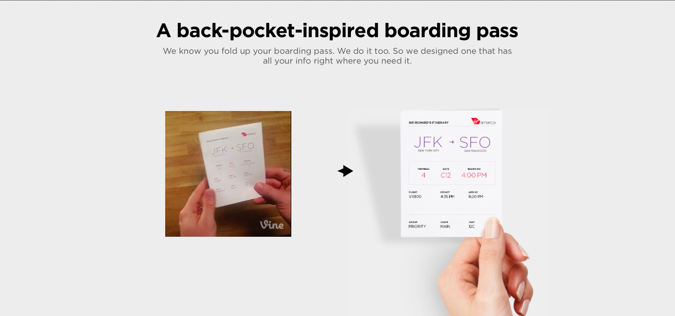 TheDesignAir –Virgin America’s New Beta Site Makes Booking Fun And Easy