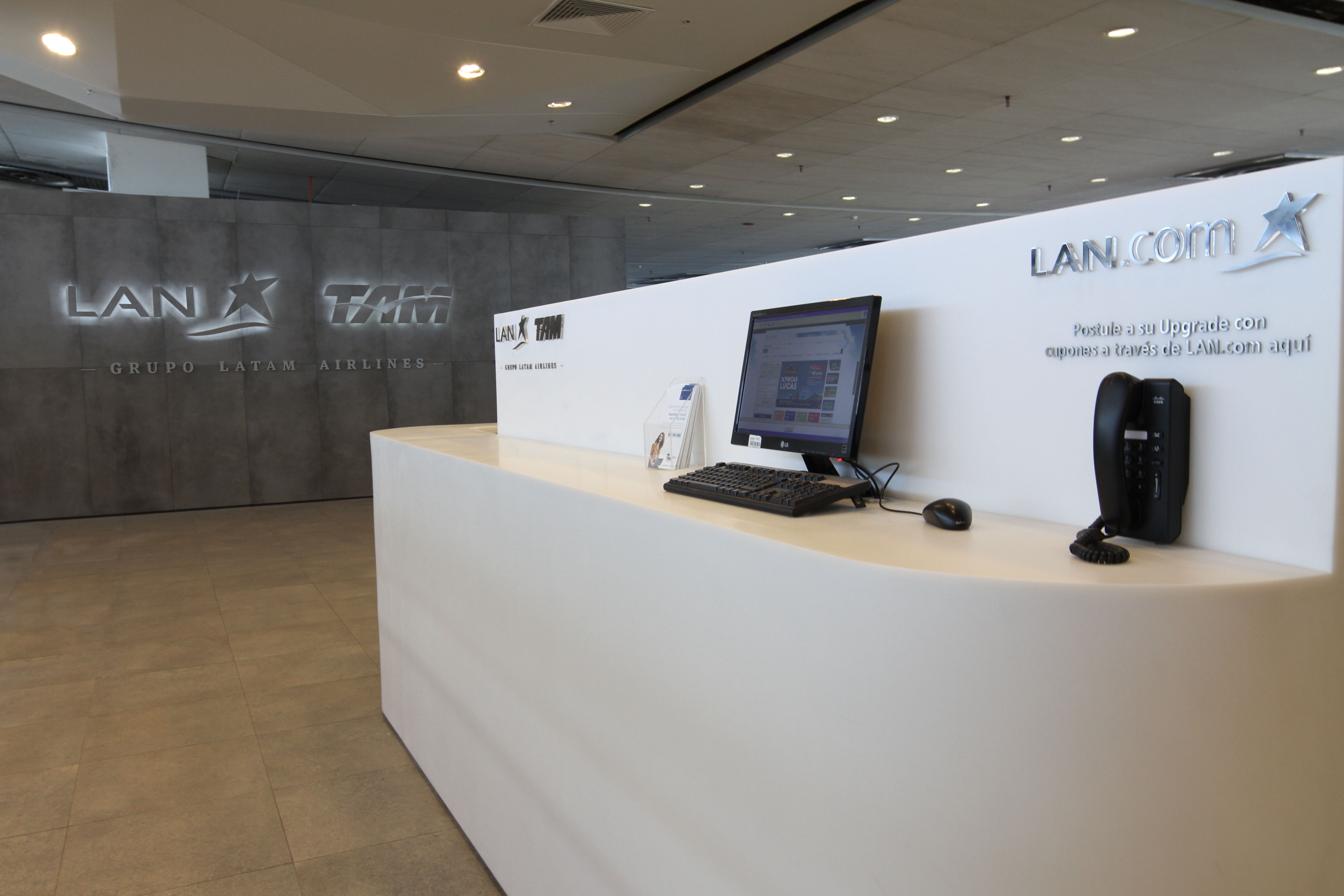 TheDesignAir –LAN and TAM Open New Preferential Check-in At Santiago ...