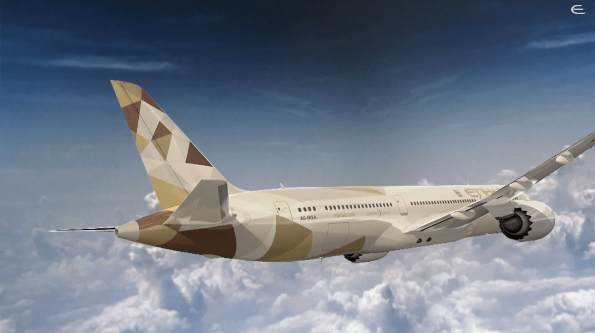 TheDesignAir –Etihad’s New 787 Livery Shows Us A Little Bit More
