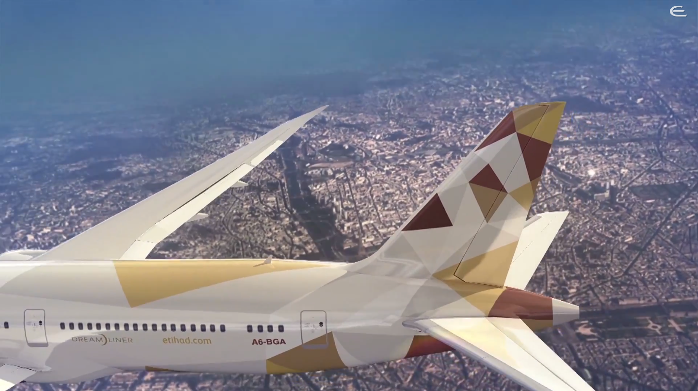 TheDesignAir –Etihad’s New 787 Livery Shows Us A Little Bit More