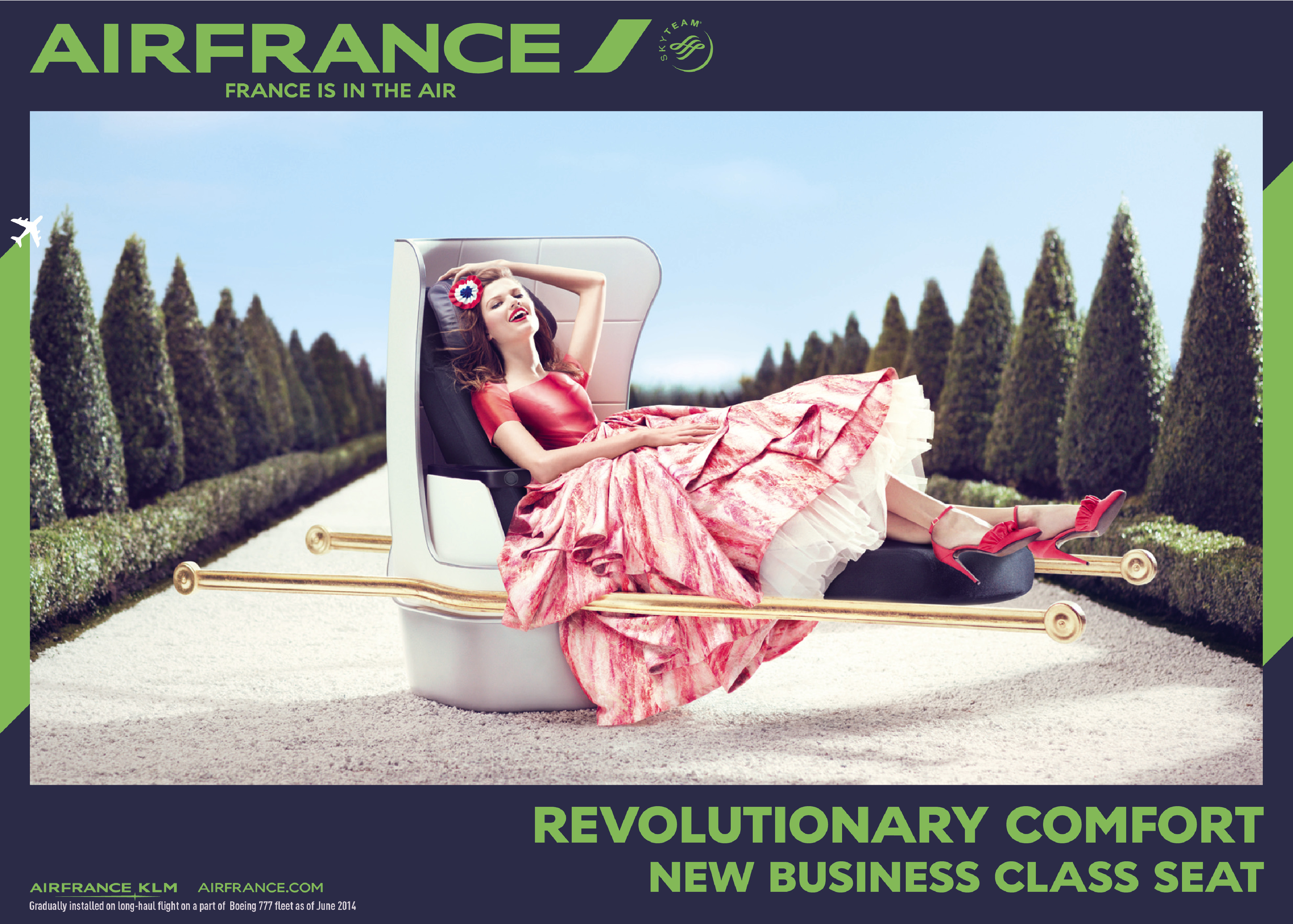 TheDesignAir –Air France Impress With A Nod To Nostalgia In Latest Campaign