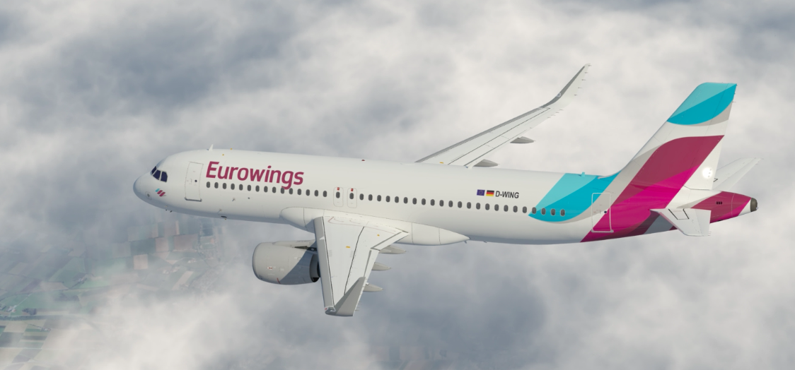TheDesignAir –New Eurowings Brand Painted Up On First Aircraft – But Is ...