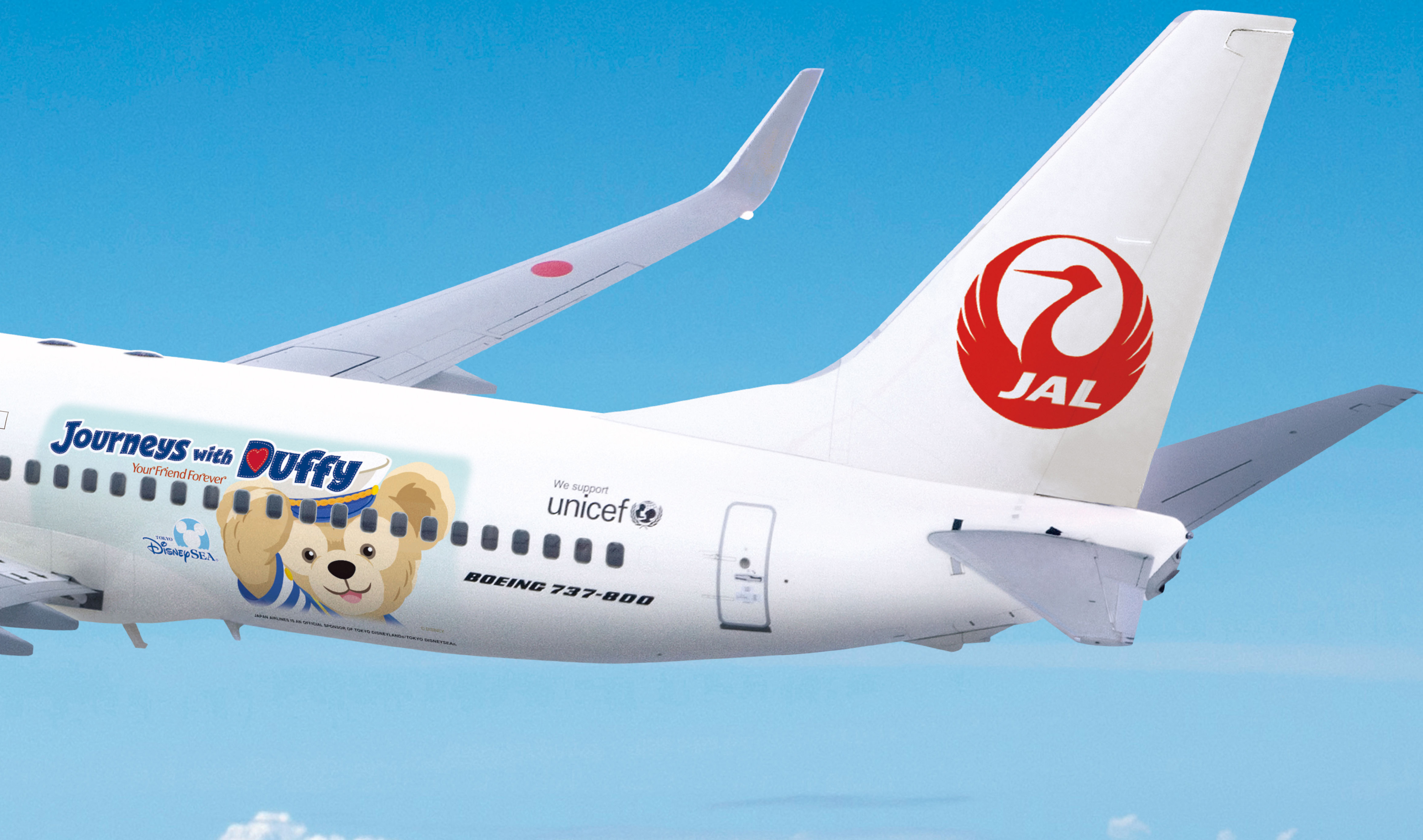 TheDesignAir –JAL’s Duffy The Disney Bear Livery