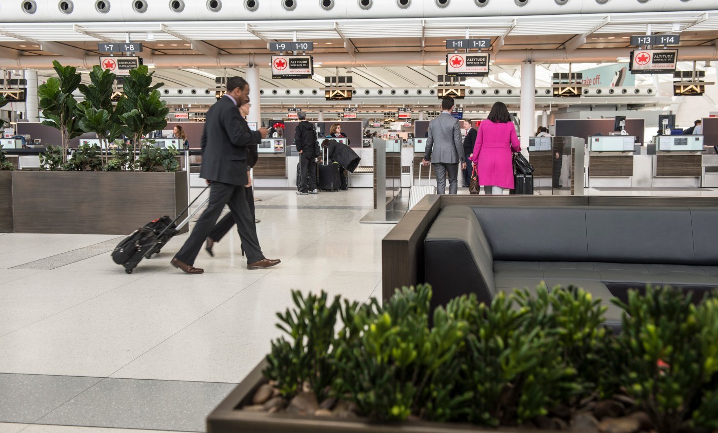 TheDesignAir –Air Canada Add New Toronto Business Class Check-In Area ...