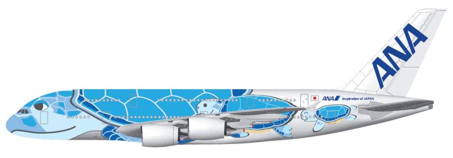 TheDesignAir –ANA Reveals Design For Largest Flying Animal Livery, Ever