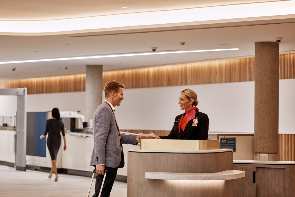 TheDesignAir –Qantas Reveals New Domestic Business Lounge And Premium ...