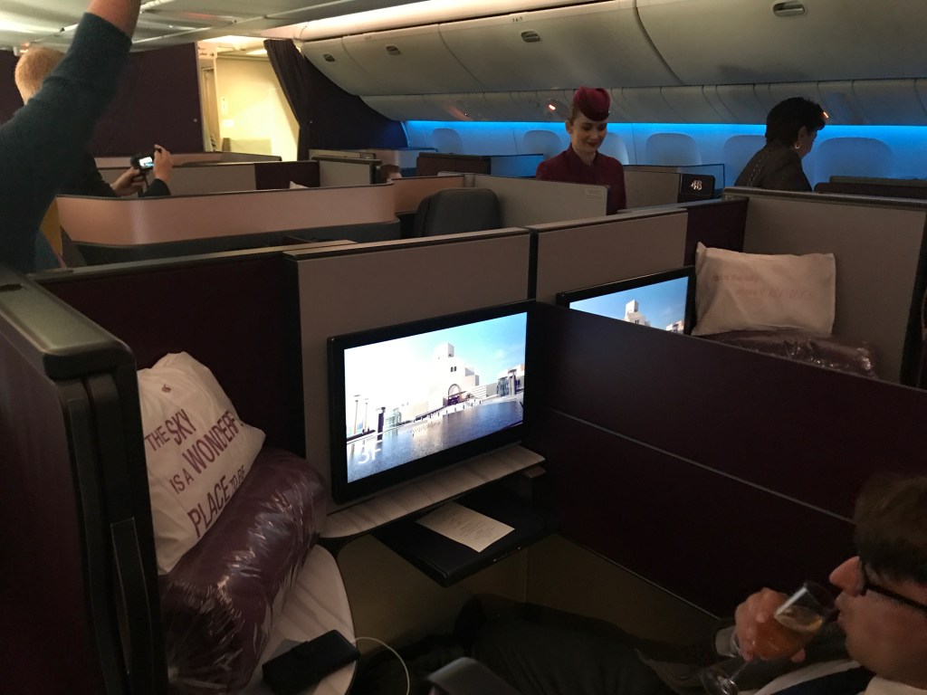 TheDesignAir –An Exclusive Look Inside Qatar Airways QSuite Product