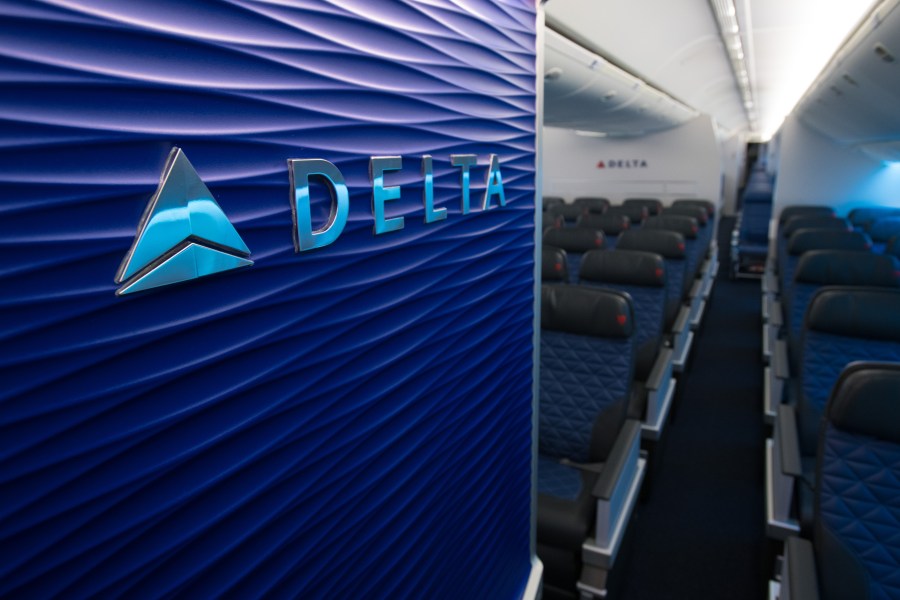TheDesignAir –Delta Show Off New 777-200 Cabins Featuring New Delta One ...