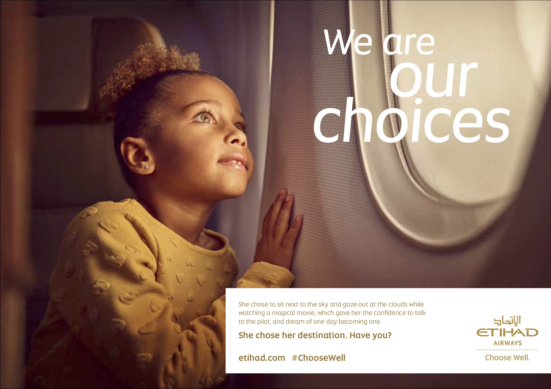 TheDesignAir –Etihad Launches ‘Choose Well’ Campaign Highlighting New ...