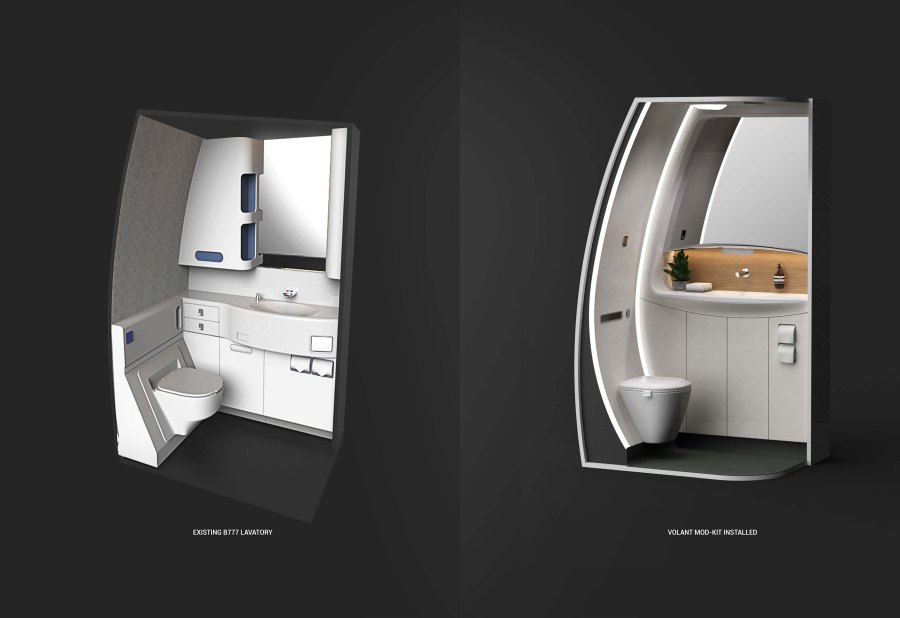 TheDesignAir –Toilet Talk. Is This The Future Of B777 Restrooms?