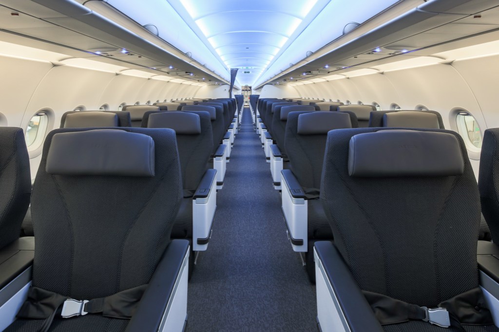 TheDesignAir –MEA receives new A321neo with new interiors and livery