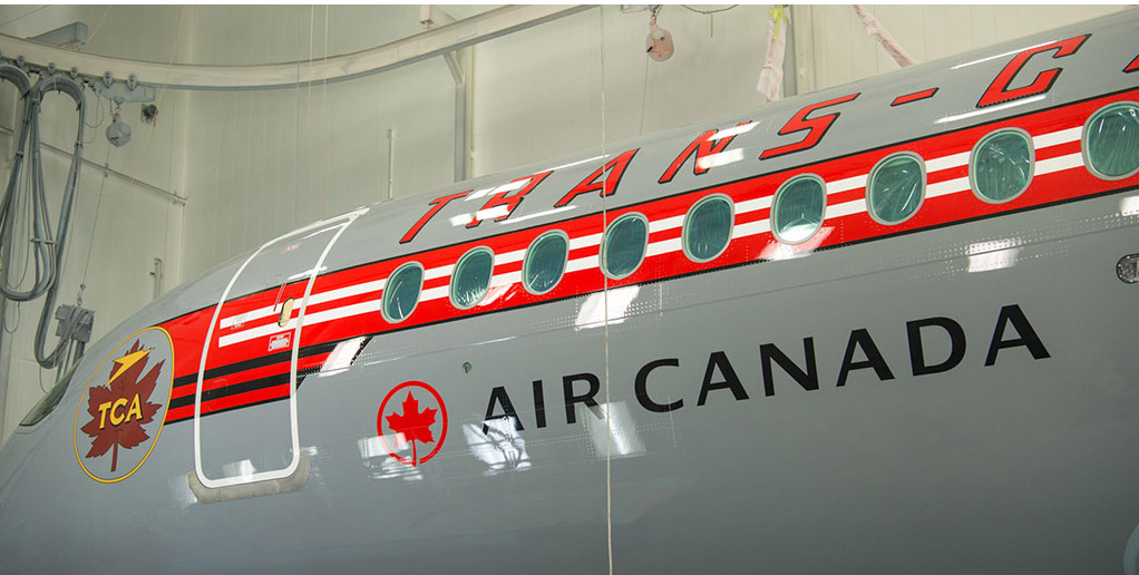 TheDesignAir –Air Canada reveals latest Retrojet paint scheme on the A220
