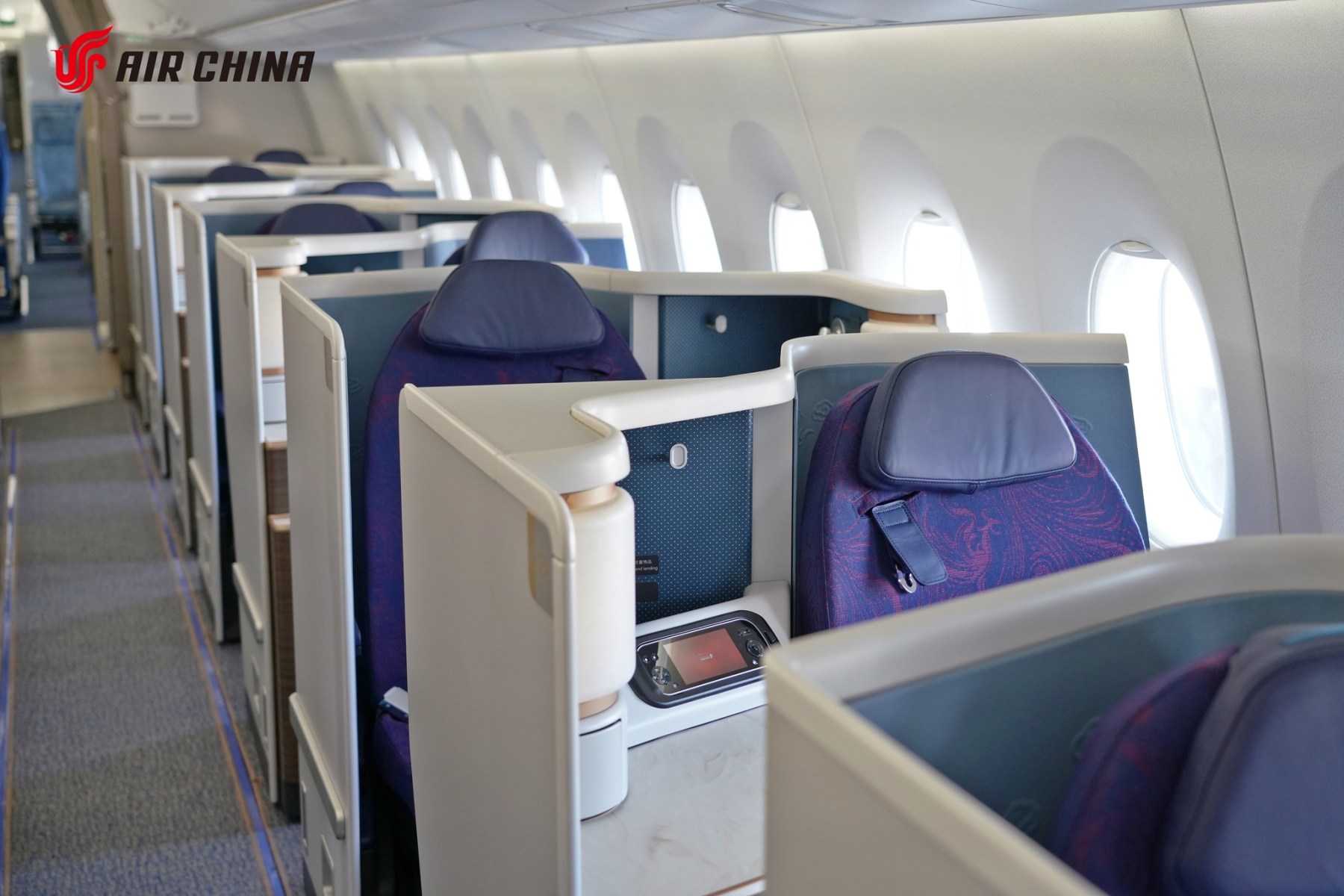 TheDesignAir –Air China introduces new Business Class seats on its A350s