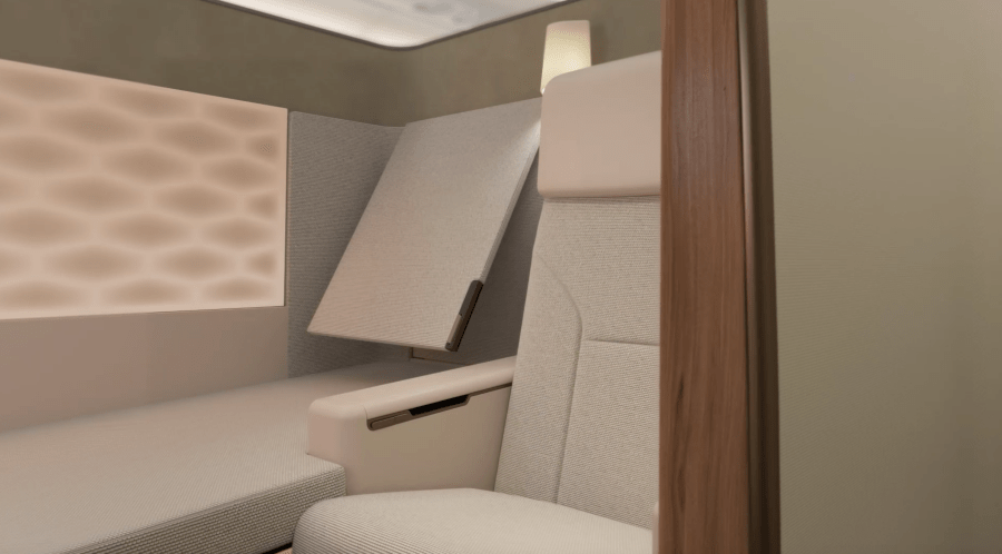 TheDesignAir –Qantas reveals renders of its premium Project Sunrise cabins