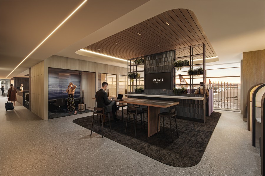 Air New Zealand Unveils Stunning Koru Lounge Redesign